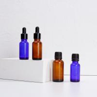 China Essential Oil Cosmetic Glass Bottles 5ml 15ml With Dropper for sale