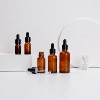 China Essential Oil Cosmetic Glass Bottles 5ml 15ml With Dropper for sale