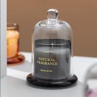 China Aromatherapy Party Glass Candle Holder Home Decoration Christmas Candle Jar for sale