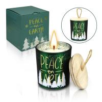 China Luxury Glass Candle Holder 150ml 200ml Glass Candle Jar For Home Decoration for sale