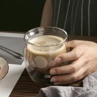 China 200ml Cartoon Borosilicate Personalized Glass Cup For Bar for sale