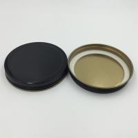 China Clear Mini Cookie Glass Canister Jar With Black Airtight Lids for sale
