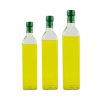 China 750ml 1000ml Borosilicate Olive Oil Glass Bottle Heat Resistant for sale