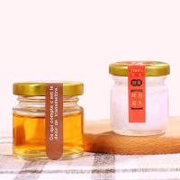 China 350ml Round Glass Honey Jars for sale