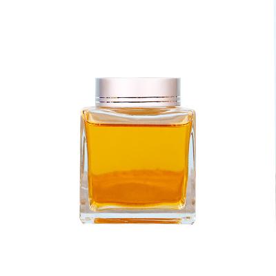China 50ml 180ml Empty Square Honey Packaging Containers With Screw Lid for sale