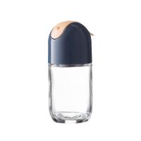 China Seasoning Bottle Glass Spice Jars 100ml Kitchen Salt Pepper Shaker for sale