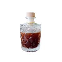 China LFGB Liquor Empty Glass Wine Bottles 200ml Cork Sealing Type for sale