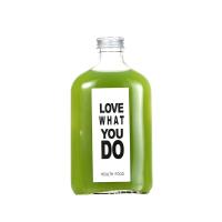 China 350ml 500ml Flat Coffee Glass Drink Bottles With Screw Cap for sale