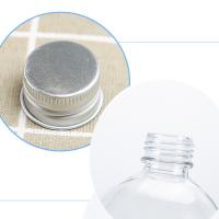 China 350ml 500ml Flat Coffee Glass Drink Bottles With Screw Cap for sale