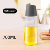 China 700ml Automatic Opening Olive Oil Glass Bottles Transparent Color for sale