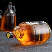 China 250ml 500ml Empty Glass Wine Bottles LFGB Glass Spirit Bottle for sale