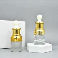 China Cosmetic Packing Essential Oil Glass Bottles 15ml 30ml 50ml With Screw Cap for sale