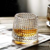 China Borosilicate Clear Cylinder Crystal Whisky Glass Cup 170ml for sale