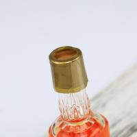 China Carton Packing Square 50ml Empty Glass Wine Bottles Embossed With Screw Cap for sale