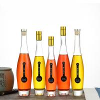 China 275ml 375ml 500ml Bowling Glass Whiskey Bottle With Corks for sale