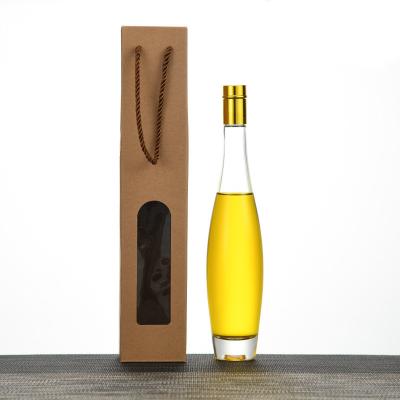 China 275ml 375ml 500ml Bowling Glass Whiskey Bottle With Corks for sale