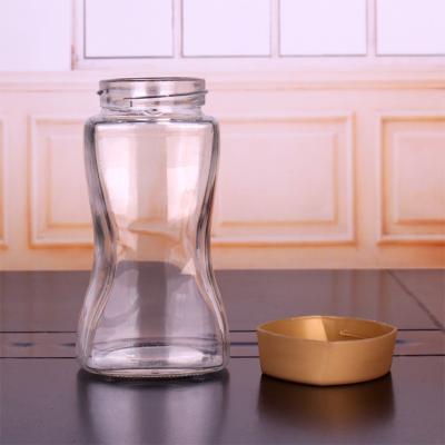 China 500ml Sugar Coffee Glass Storage Jars Kitchen Cereal Containers LFGB for sale