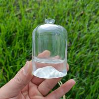 China Bayonet Lid Luxury 50ml Cosmetic Glass Bottles With Volcano Bottom for sale