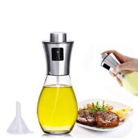 China Kitchen Cooking Glass Olive Oil Spray Bottle 200ml Borosilicate Type for sale