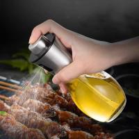 China Kitchen Cooking Glass Olive Oil Spray Bottle 200ml Borosilicate Type for sale