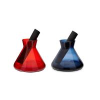 China Glass 200ml Aroma Essential Oil Room Diffuser Bottles Hot Stamping for sale
