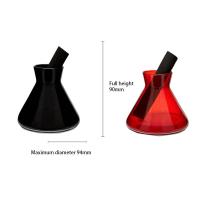 China Glass 200ml Aroma Essential Oil Room Diffuser Bottles Hot Stamping for sale
