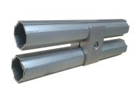 China Light Weight Aluminum Pipe and Aluminum Pipe Joints Modular Pipe Racks for sale