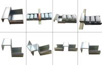 China Steel Welded Heavy Duty Slide Tracks Connecting 60mm 85mm Placon Roller for sale