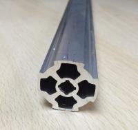 China Strengthening Aluminium Alloy Pipe OD28mm thickness 1.2mm  blossom shape for sale