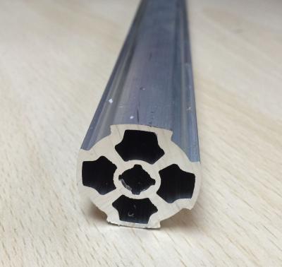 China Strengthening Aluminium Alloy Pipe OD28mm thickness 1.2mm  blossom shape for sale