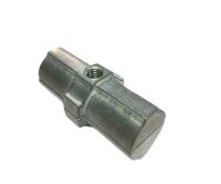 China Industrial Metal Pipe Coupling Bidirectional Connection Round Zinc Alloy AL-14 for sale
