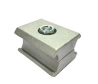 China Sandblasting Aluminum Pipe Connector Lean Pipe Flexible Elbow Connector for sale