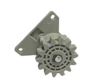 China Industrial Aluminium Tube Joints Small Aluminum Gears Silver Grey For Trolley for sale