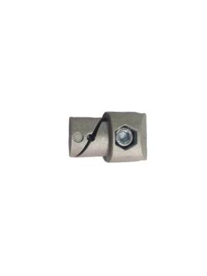 China AL-1-S Aluminum Pipe Joints Multi Connector Inner Type S Multi Angle Slivery Sandblasting for sale