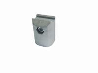 China External Connection Aluminum Tube Fitting Claw Pattern Sandblasted AL-7 for sale