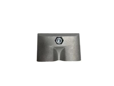 China Parallel Double Aluminum Pipe Coupling Pipe Connector Sandblasted AL-9 for sale