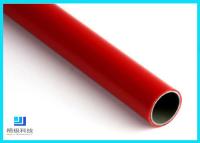 China Q235 Steel Pipe PE/ABS Coated Lean Tube OD 28mm For Production Line for sale