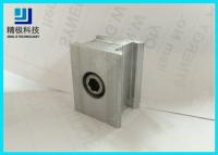 China Double Connector Aluminum Tubing Joints Fitting 6063-T5 Silvery Type AL-6C for sale