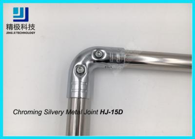 China Flexpipe Creform ESD Pipe Rack System Chrome Pipe Connectors Elbow Metal Joint for sale