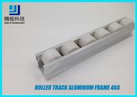China Aluminum Roller Track Flow Rail Roller Gravity Conveyor With PE Rollers 40A for sale