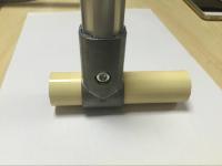 China Anodizing Silver Aluminum Tube Joints Die Casting AL-30 For Working Bench for sale