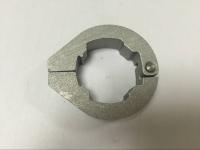 China Sandblasting Aluminium Tube Connectors , Aluminum Pipe Coupling Casting for sale