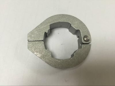 China Sandblasting Aluminium Tube Connectors , Aluminum Pipe Coupling Casting for sale