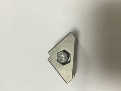 China Die - Casting Aluminum Pipe Joints 28mm Dia Sandblasting Face Treatment for sale