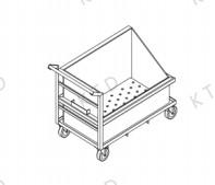 China Process-Optimized KUTED Transport Trolley with ENIG Water Tank and 6