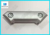 China 45° Double Side Aluminum Tubing Joints AL -4 Diagonal Brace Pipe Connector Durable for sale