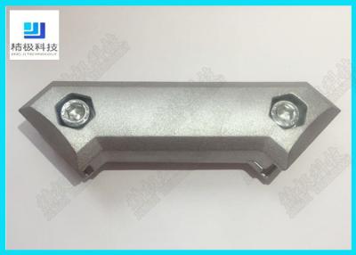 China 45° Double Side Aluminum Tubing Joints AL -4 Diagonal Brace Pipe Connector Durable for sale