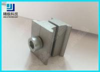 China AL-6B Aluminum Tubing Joints Silvery Double Connector Warehouse Rack Application for sale