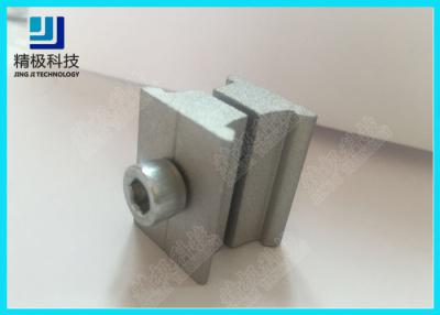 China AL-6B Aluminum Tubing Joints Silvery Double Connector Warehouse Rack Application for sale