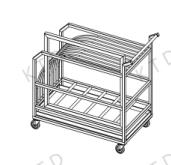 China Mesh frame transport vehicles, customizable in size and model for sale